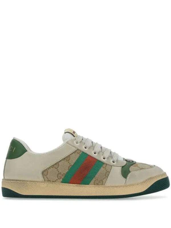 Gucci Screener Leather Sneakers