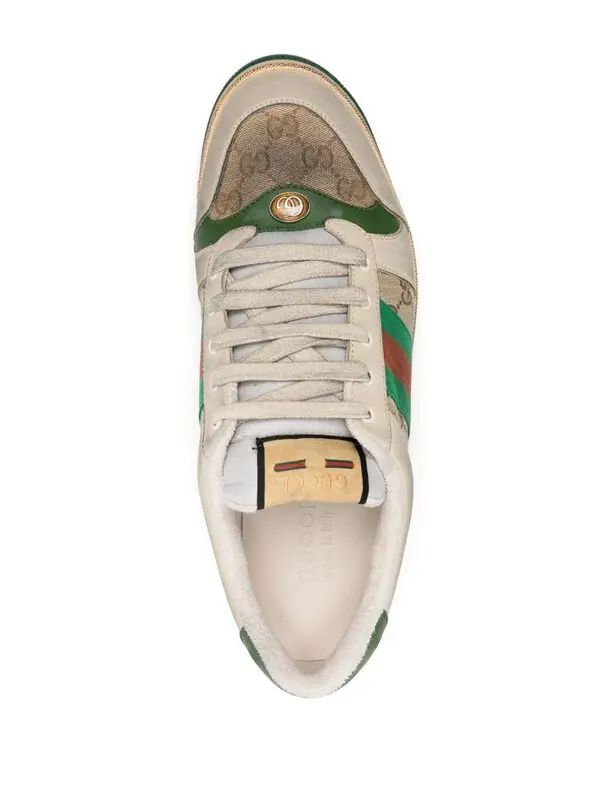 Gucci Screener Leather Sneakers