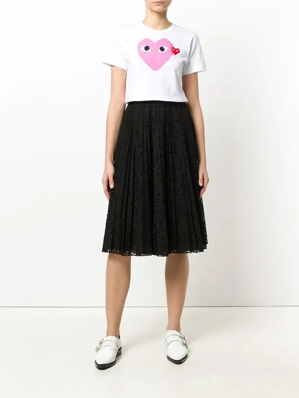 Play Comme Des Garcon Heart Logo T-shirt