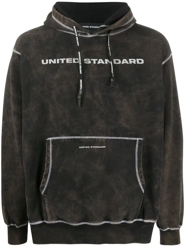 UNITED STANDARD Logo Print Hoodie