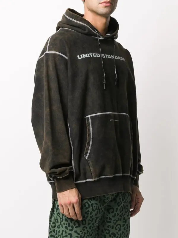 UNITED STANDARD Logo Print Hoodie