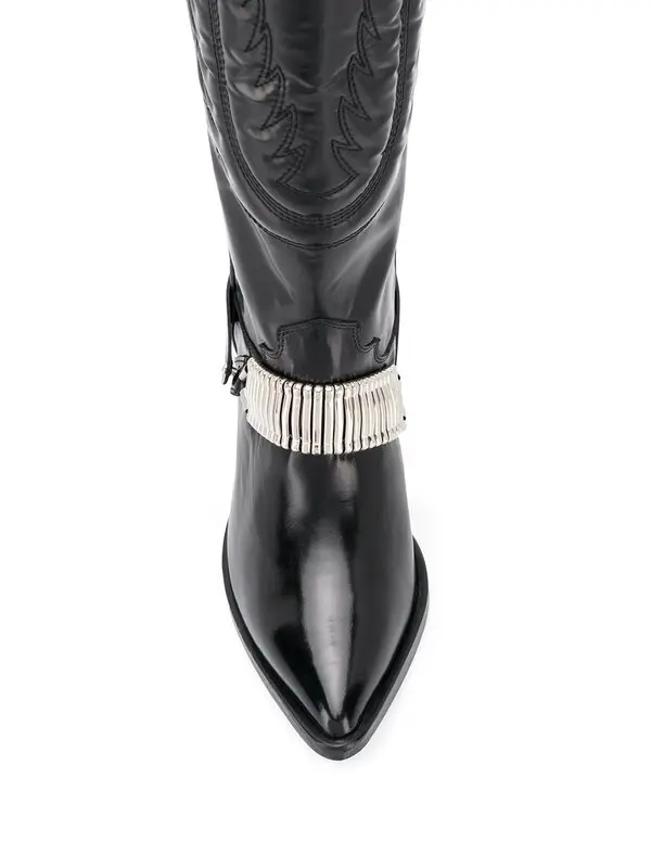 Toga Knee-length Cowboy Boots
