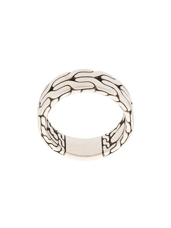 John Hardy Classic Chain Band Ring - Silver