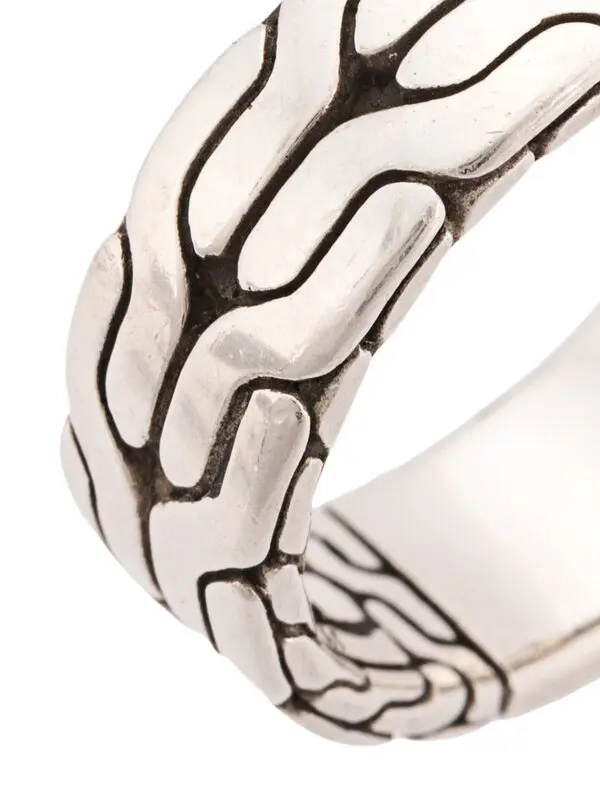 John Hardy Classic Chain Band Ring - Silver