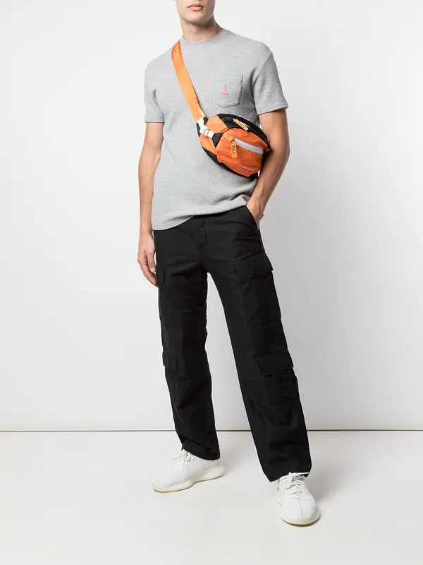 PALACE X Ralph Lauren Waffle Pocket Tee - Grey