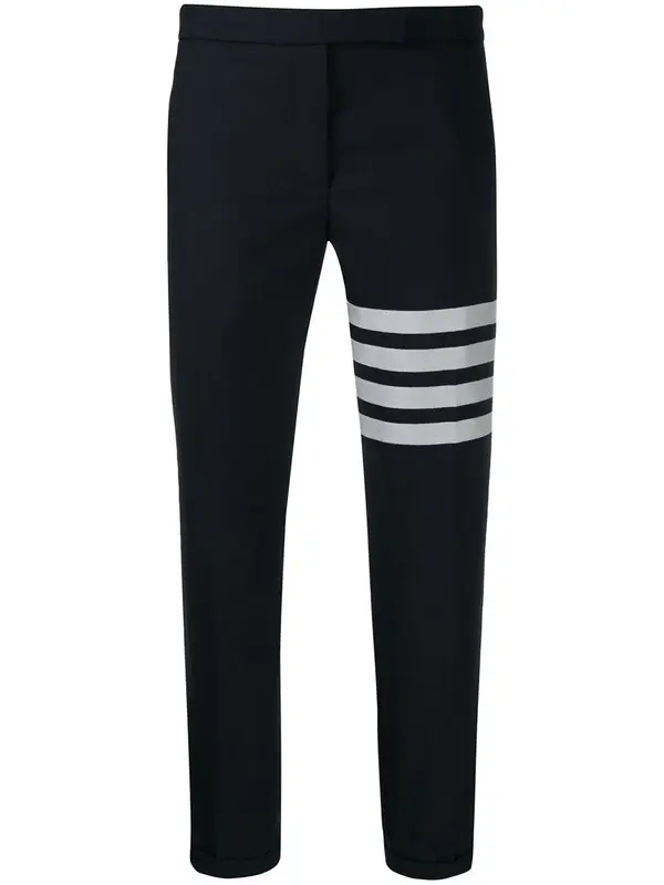 Thom Browne 4-bar Stripe Skinny Trousers