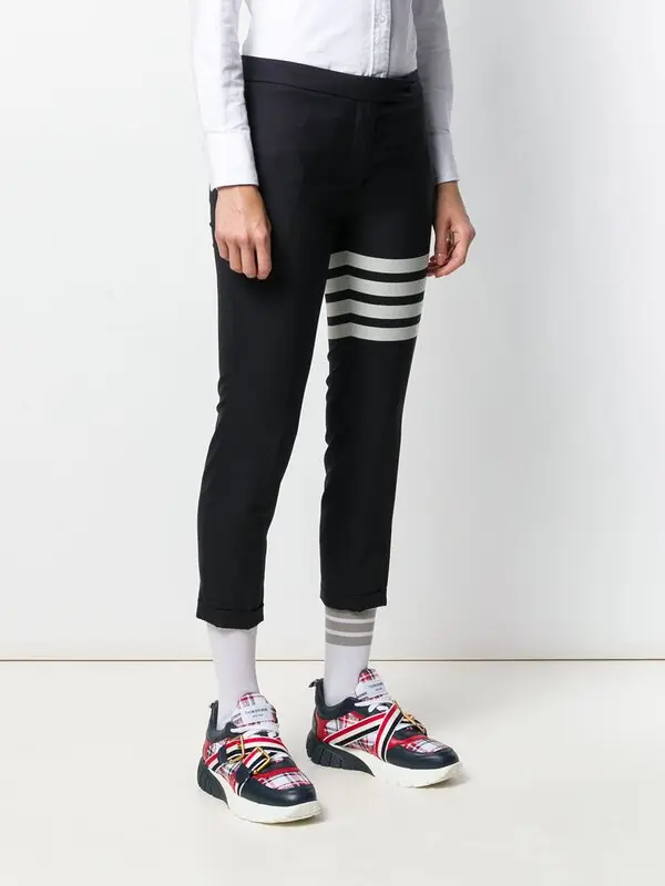 Thom Browne 4-bar Stripe Skinny Trousers