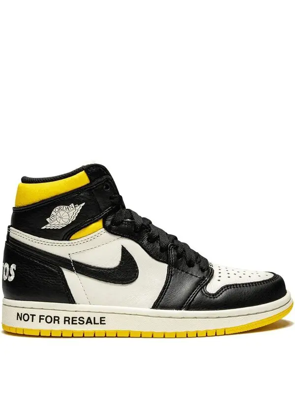 JORDAN Air 1 Retro High Og Nrg Not For Resale Maize Sneakers - Black