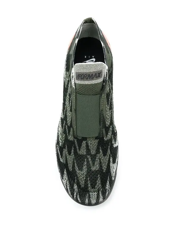Nike X Acronym Vapormax Moc 2 Flyknit Sneakers - Green