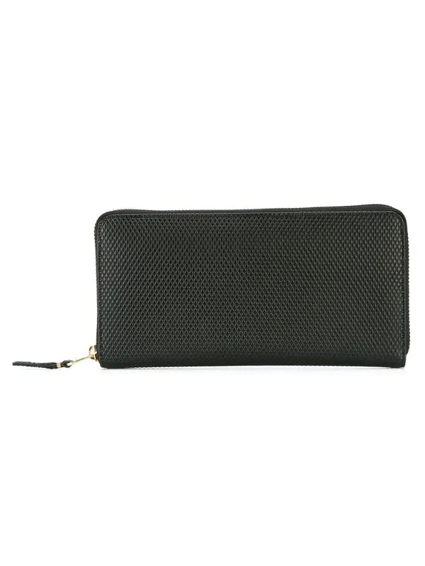 Comme Des Garçons Embossed Wallet - Black