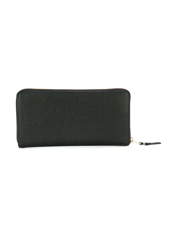 Comme Des Garçons Embossed Wallet - Black
