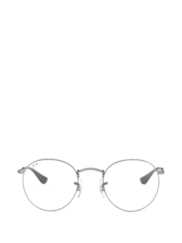 Ray-ban Round Metal Eyeglasses - Black