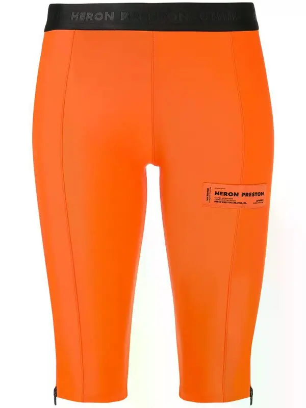 Heron Preston Cycling Shorts - Orange