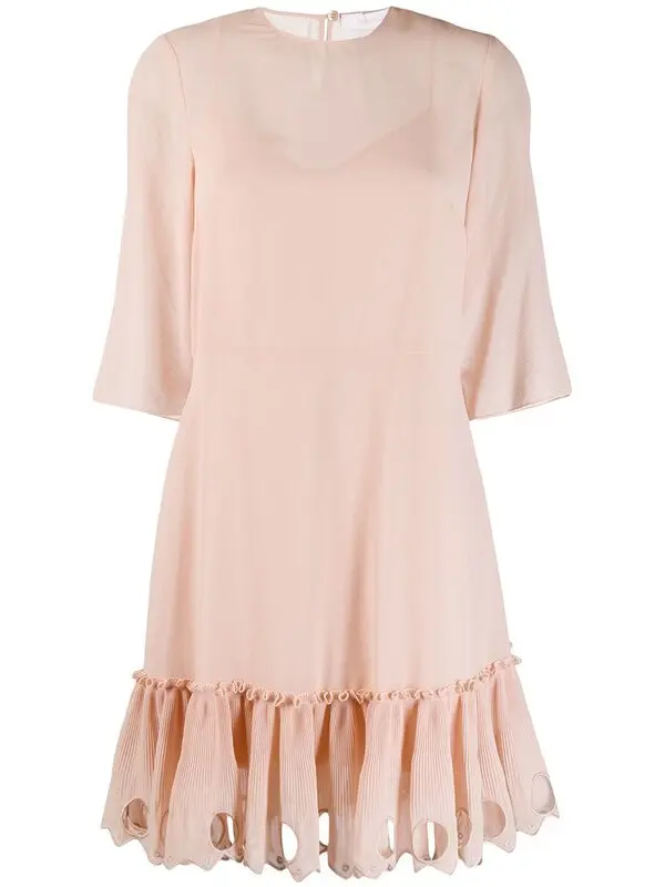 See By Chloé Ruffled Hem Dress