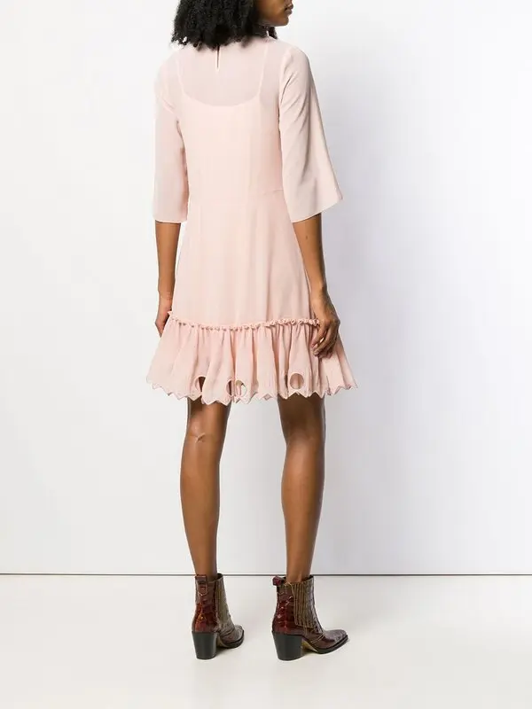 See By Chloé Ruffled Hem Dress