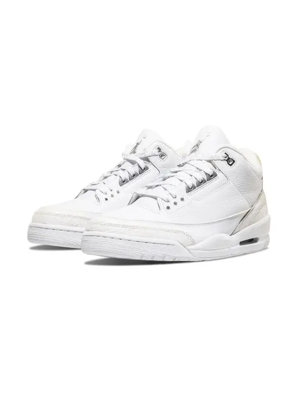 JORDAN Air 3 Retro Pure Money Sneakers - White