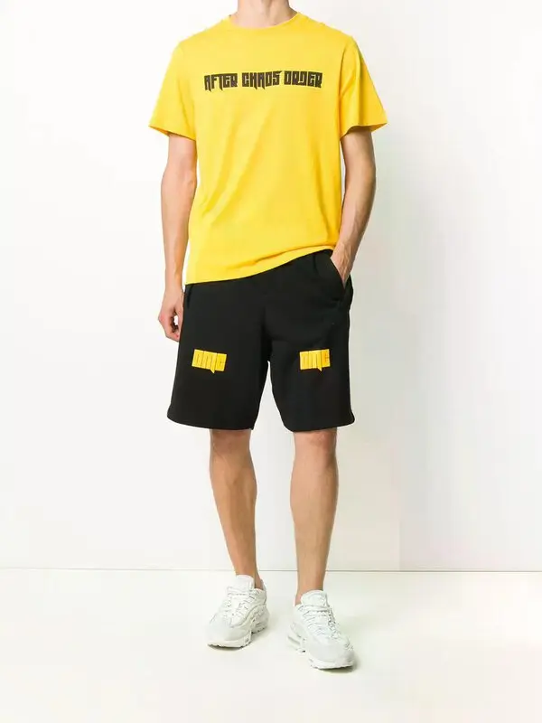 OMC Logo Print Track Shorts
