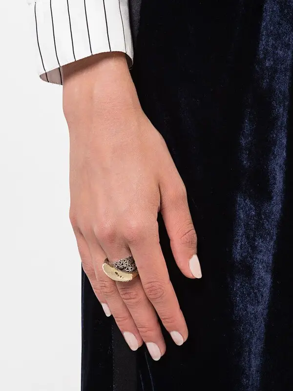 John Hardy Classic Chain Overlapping Ring