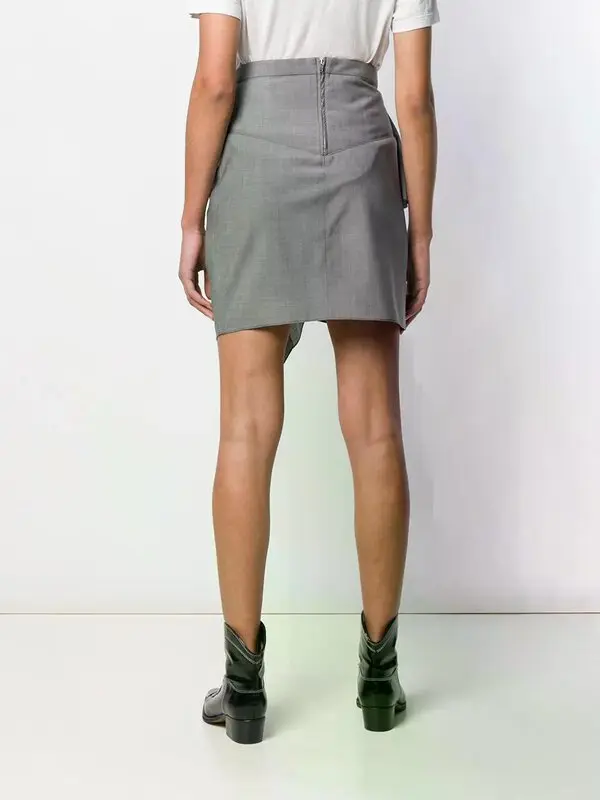 MARANT ETOILE Ruffle Trim Mini Skirt