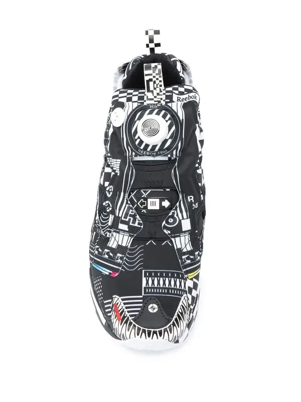 REEBOK X Kenzo Instapump Fury Sneakers - Black