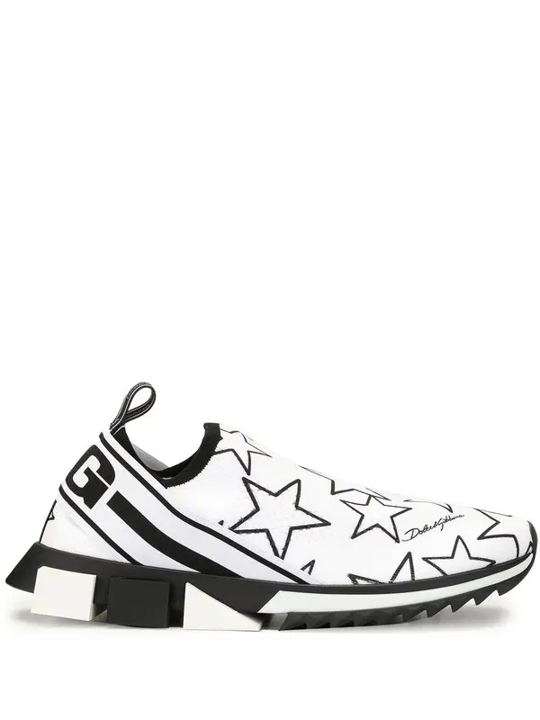 Dolce & Gabbana Sorrento Star-print Sneakers