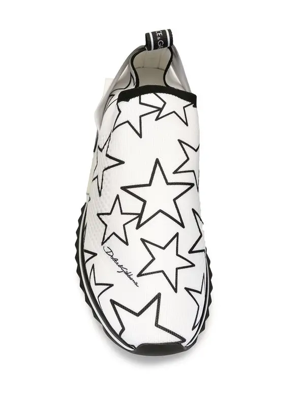 Dolce & Gabbana Sorrento Star-print Sneakers