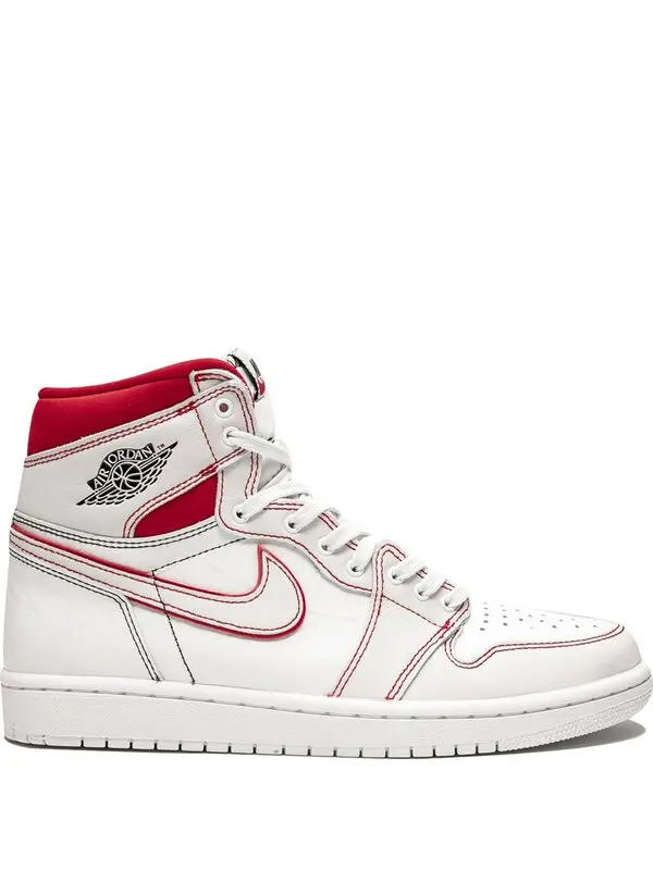 JORDAN Air 1 Retro Hi Og Phantom Sneakers - White