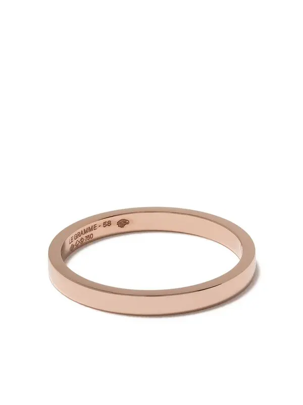 Le Gramme 18kt 3g Band Ring - Pink