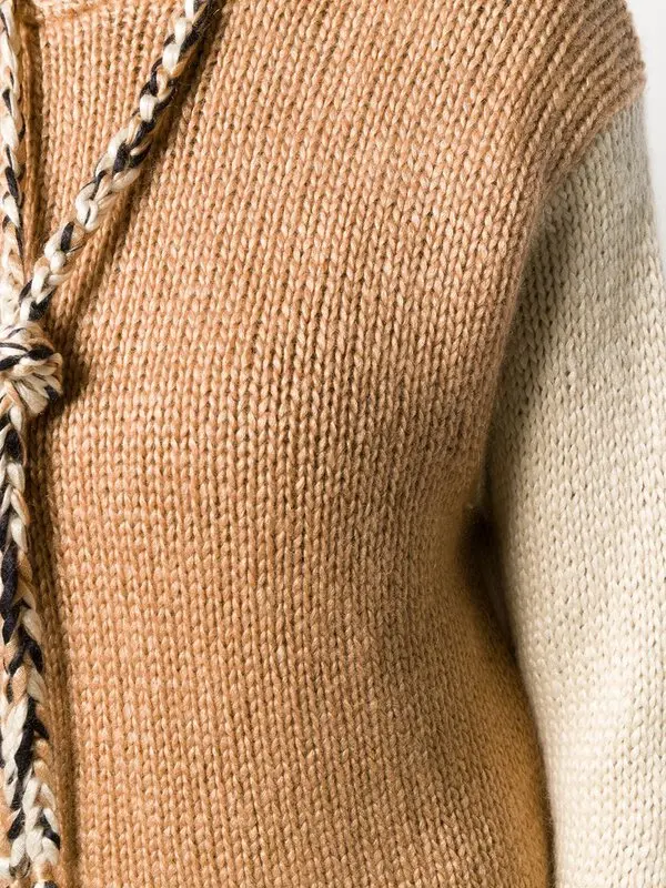 Alanui Colour-block Hooded Jumper
