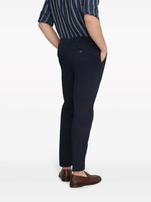Brunello Cucinelli Button-fastening Chino Trousers - Blue