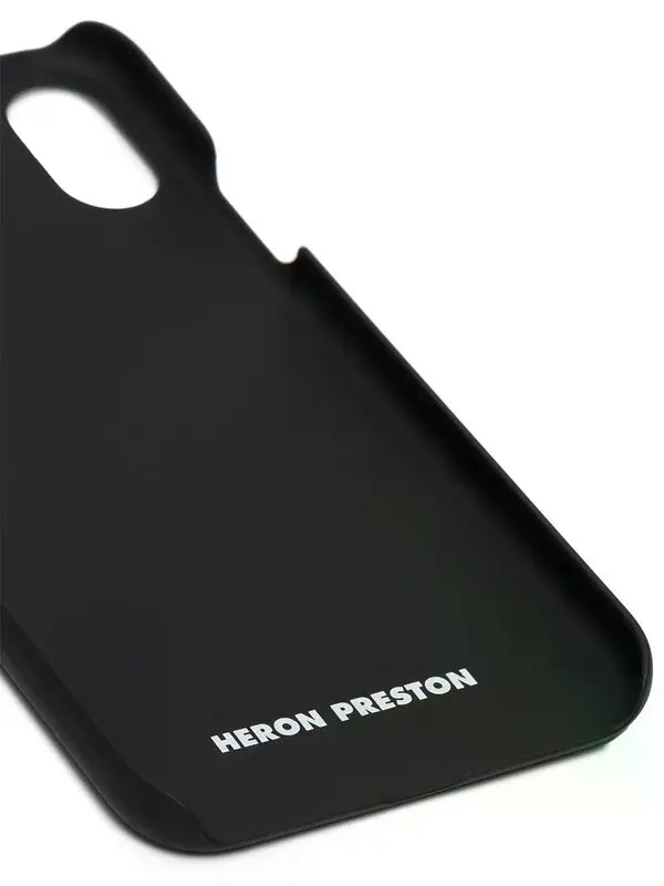 Heron Preston Nasa Print Iphone Xs Case - Metallic