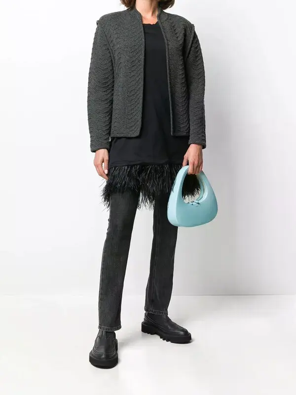 Issey Miyake 1980s Open Front Cardigan