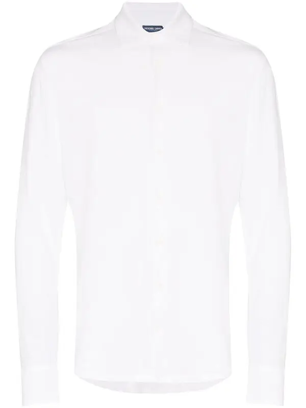 Frescobol Carioca Jersey Knit Shirt - White