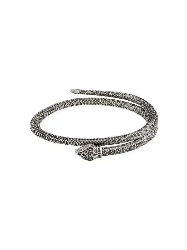 Gucci Etal Snake Bracelet