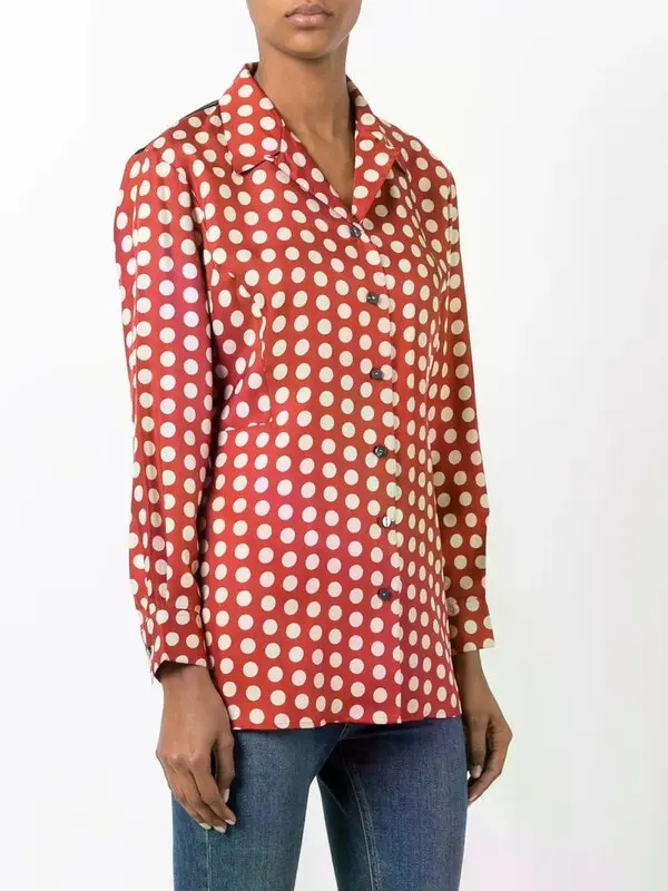 JEAN PAUL GAULTIER Dotted Vest Panel Shirt