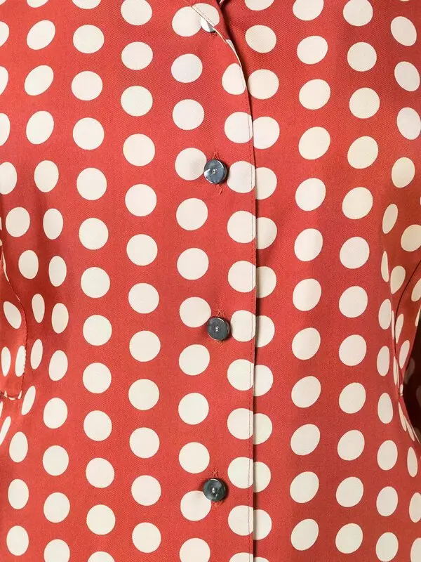 JEAN PAUL GAULTIER Dotted Vest Panel Shirt