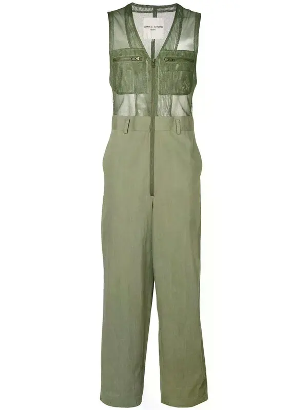 Comme Des Garçons Zipped Jumpsuit