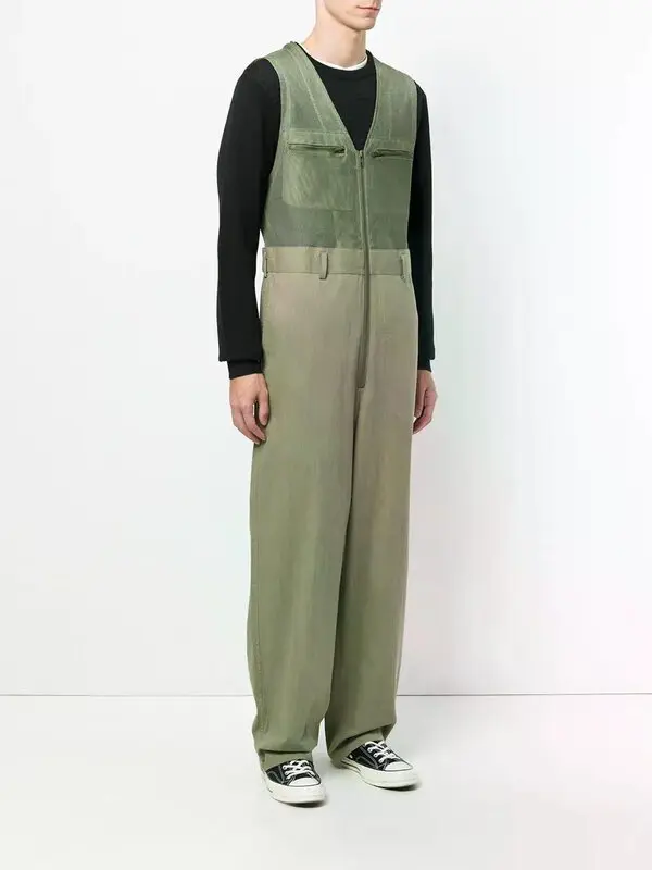 Comme Des Garçons Zipped Jumpsuit