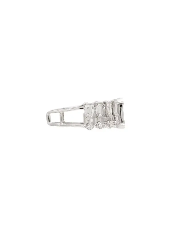 Shay 18k Gold Illusion Dot Dash Diamond Ring