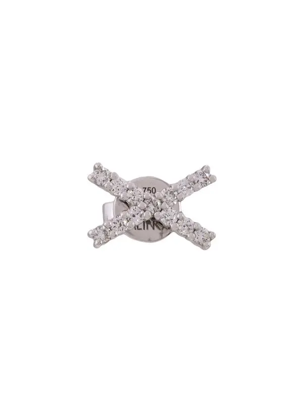 ALINKA 18kt Gold Diamond Katia Stud Earring - Metallic