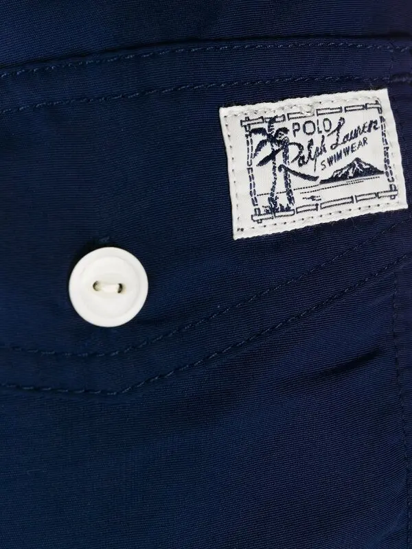 Polo Ralph Lauren Logo-embroidered Swim Shorts - Blue