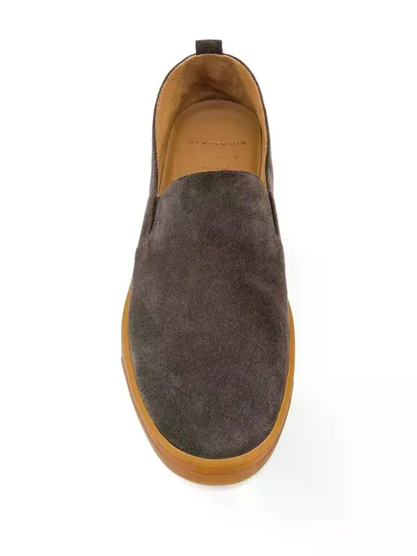 HENDERSON BARACCO Round Toe Slip-on Loafers