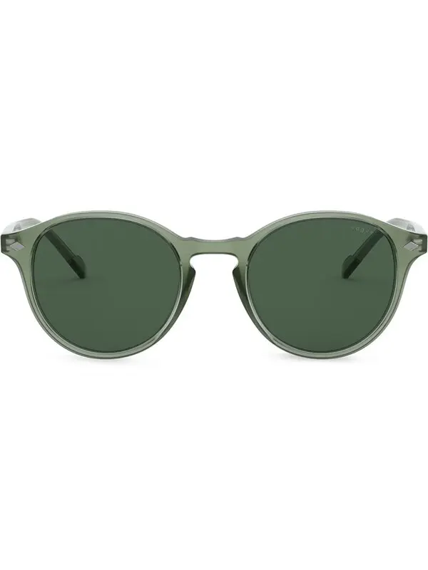 VOGUE EYEWEAR Oval Frame Sunglasses - Green