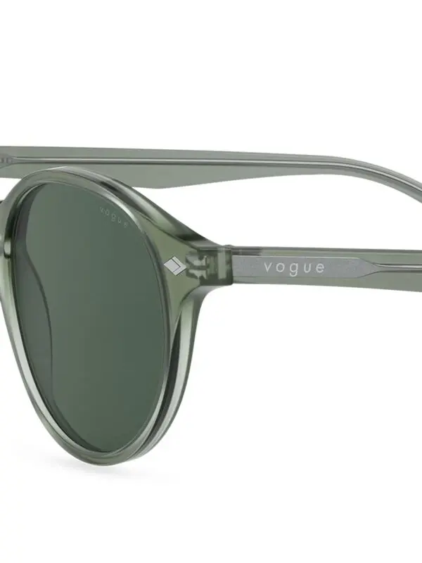 VOGUE EYEWEAR Oval Frame Sunglasses - Green