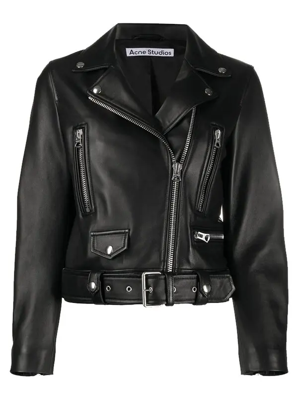 Acne Studios Leather Biker Jacket