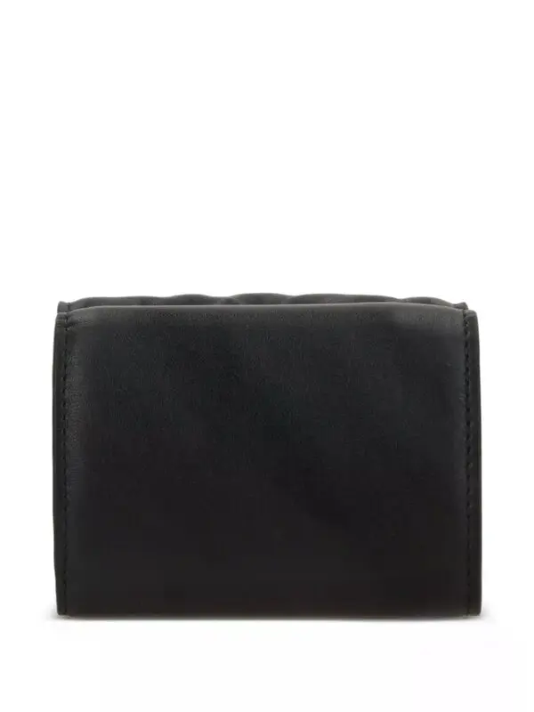Fendi Monogram-pattern Leather Wallet - Black