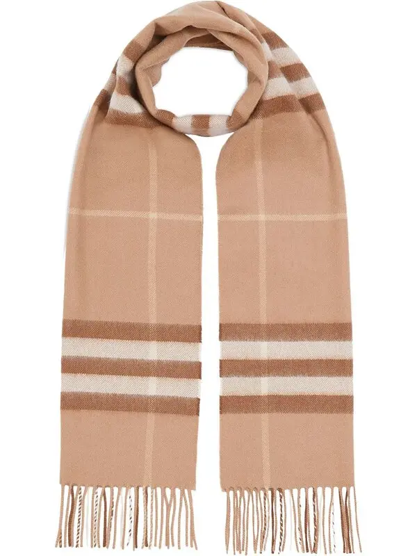 Burberry The Classic Check Cashmere Scarf - Neutrals