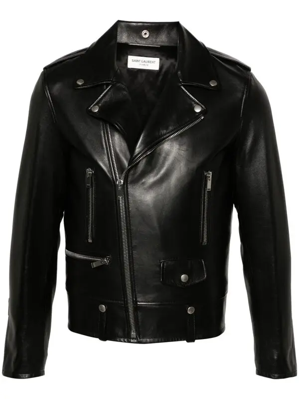Saint Laurent Leather Biker Jacket