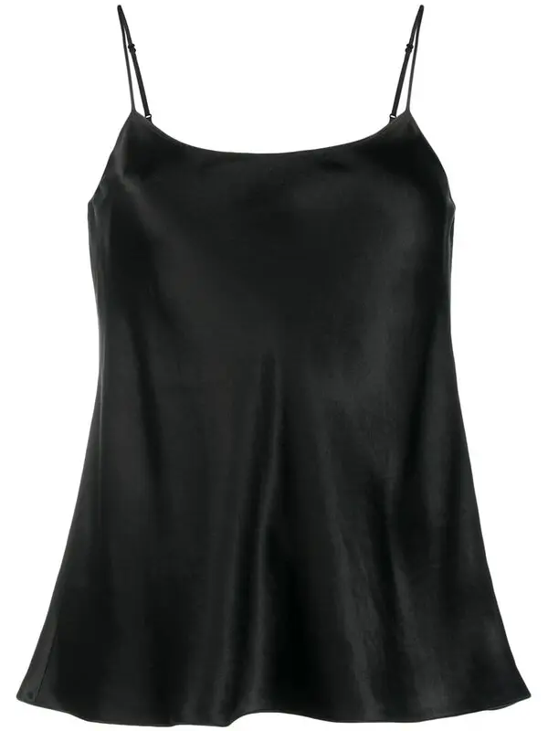 Vince Metallic Vest - Black