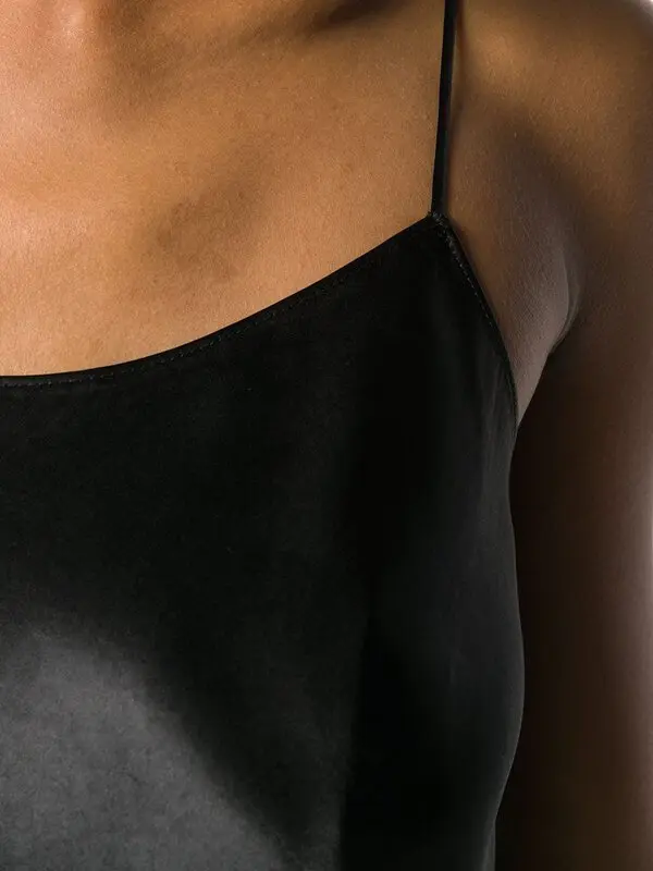 Vince Metallic Vest - Black